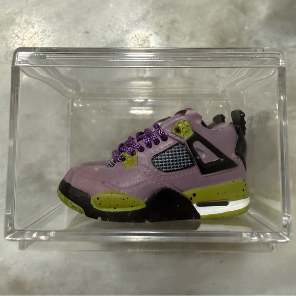 Toys | Labubu Shoe Nike Jordan 4 Canyon Purple | Poshmark